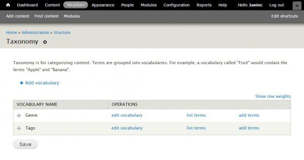 Drupal Tutorial Using Taxonomy Content Types And Content Fields Smartt Digital Managed